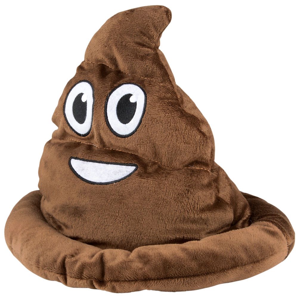 24 Bulk Emoticon Poop Hat - at - bluestarempire.com