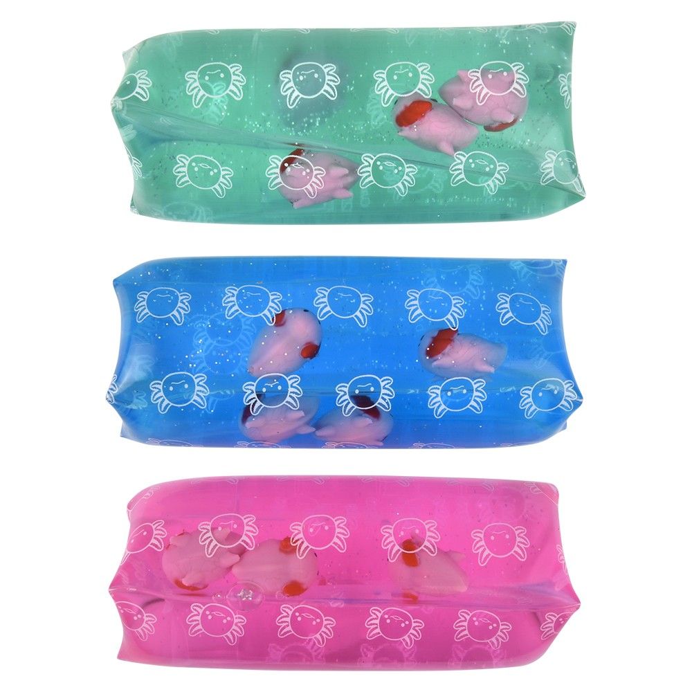 48 Bulk Jumbo Axolotl Water Wiggler 5" - at - bluestarempire.com