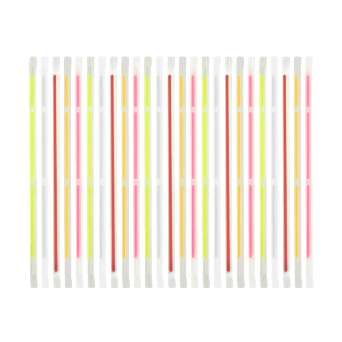 100 Bulk Variety Package 9-inch Glow Straws 25's - at - bluestarempire.com