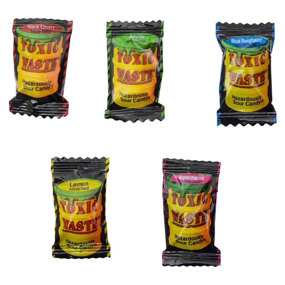 4000 Bulk Toxic Waste Assorted Sour Candy Bulk - at - bluestarempire.com