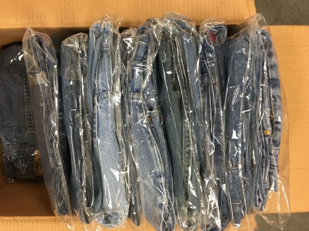 24 Bulk Mens Classic Fit Original Denim Jeans - at - bluestarempire.com