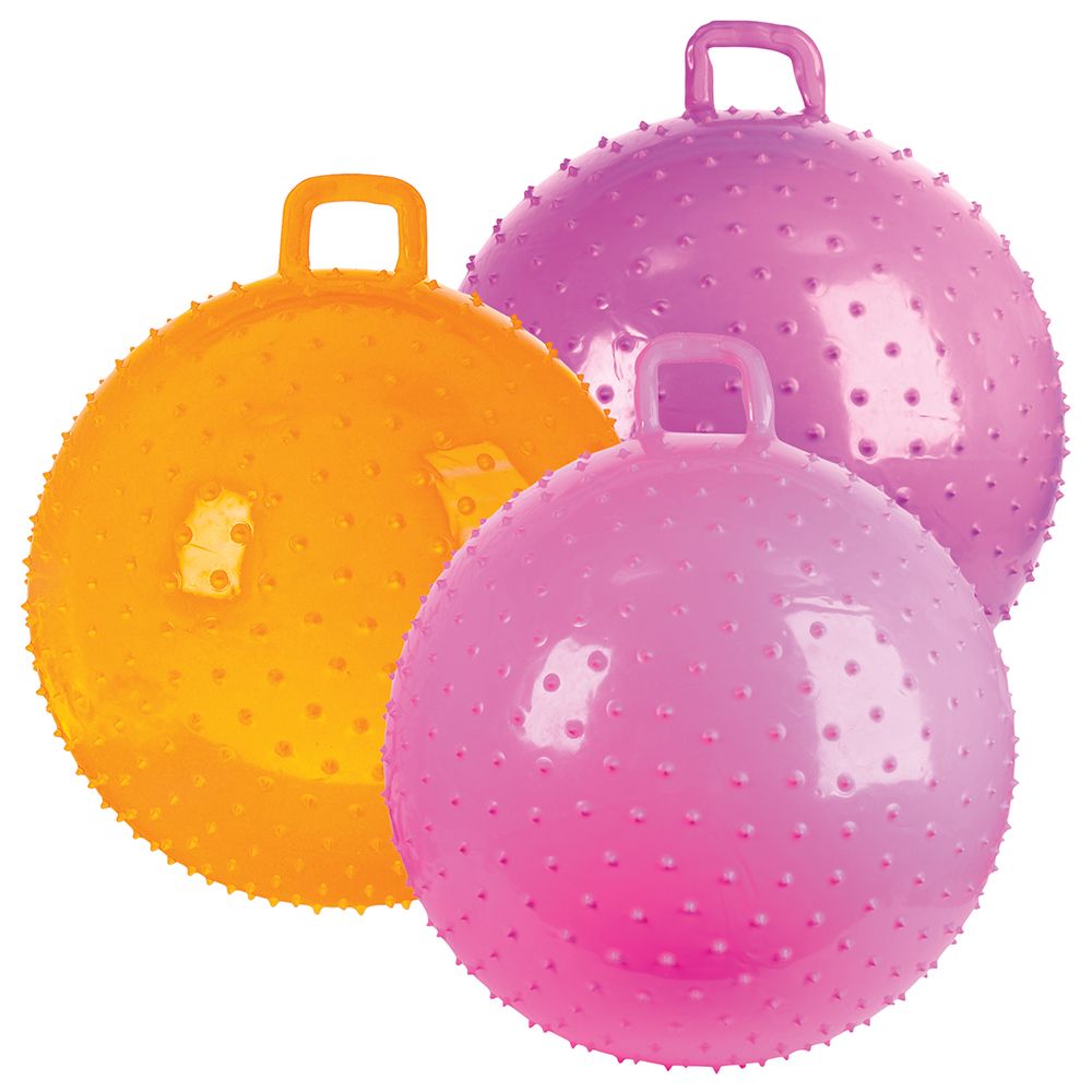 10 Bulk 36 inch Knobby Ball W/handle (10/cs) - at - bluestarempire.com