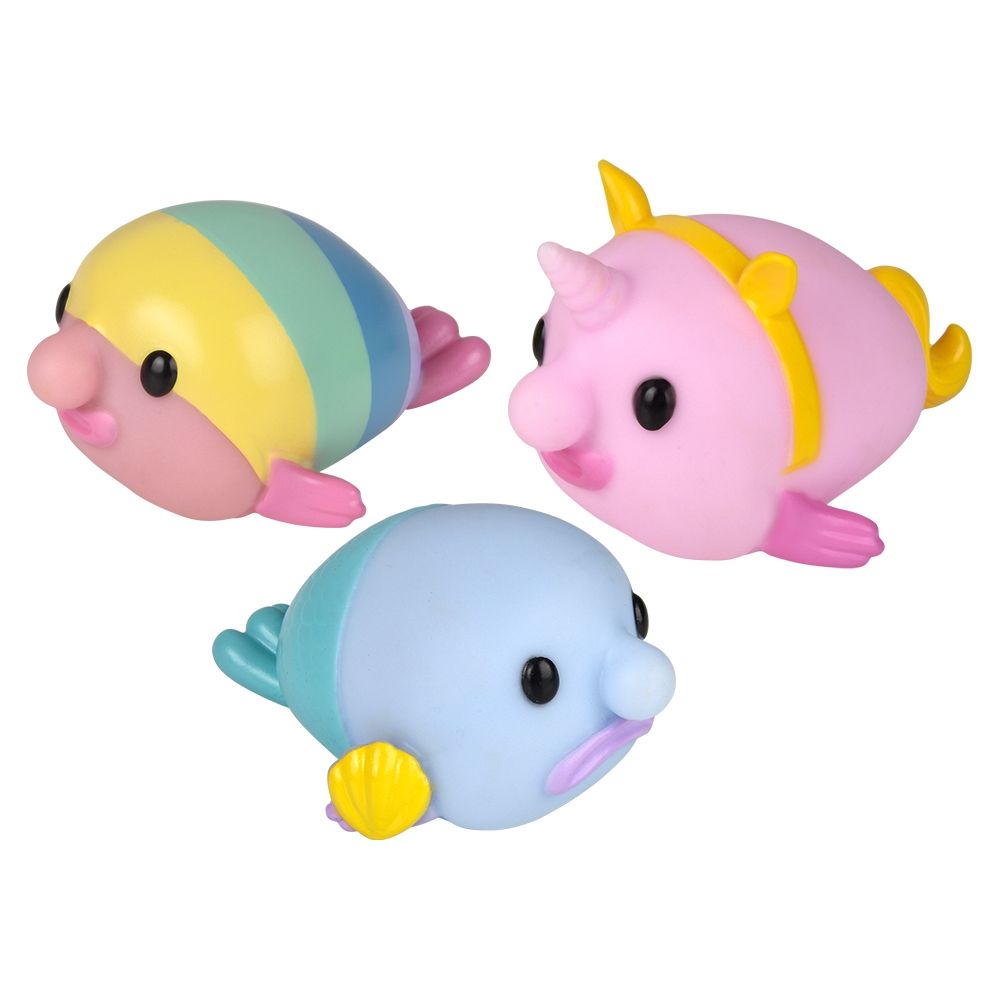 500 Bulk 2-inch Rubber Blobfish Character Assortment - at ...