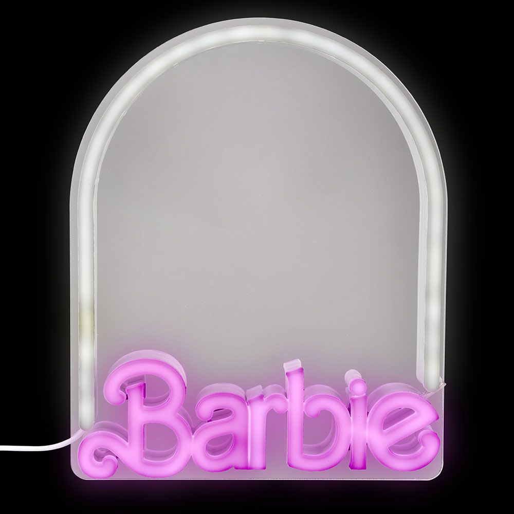 12 Bulk Barbie Wall Mountable Led Neon Mirror - at - bluestarempire.com