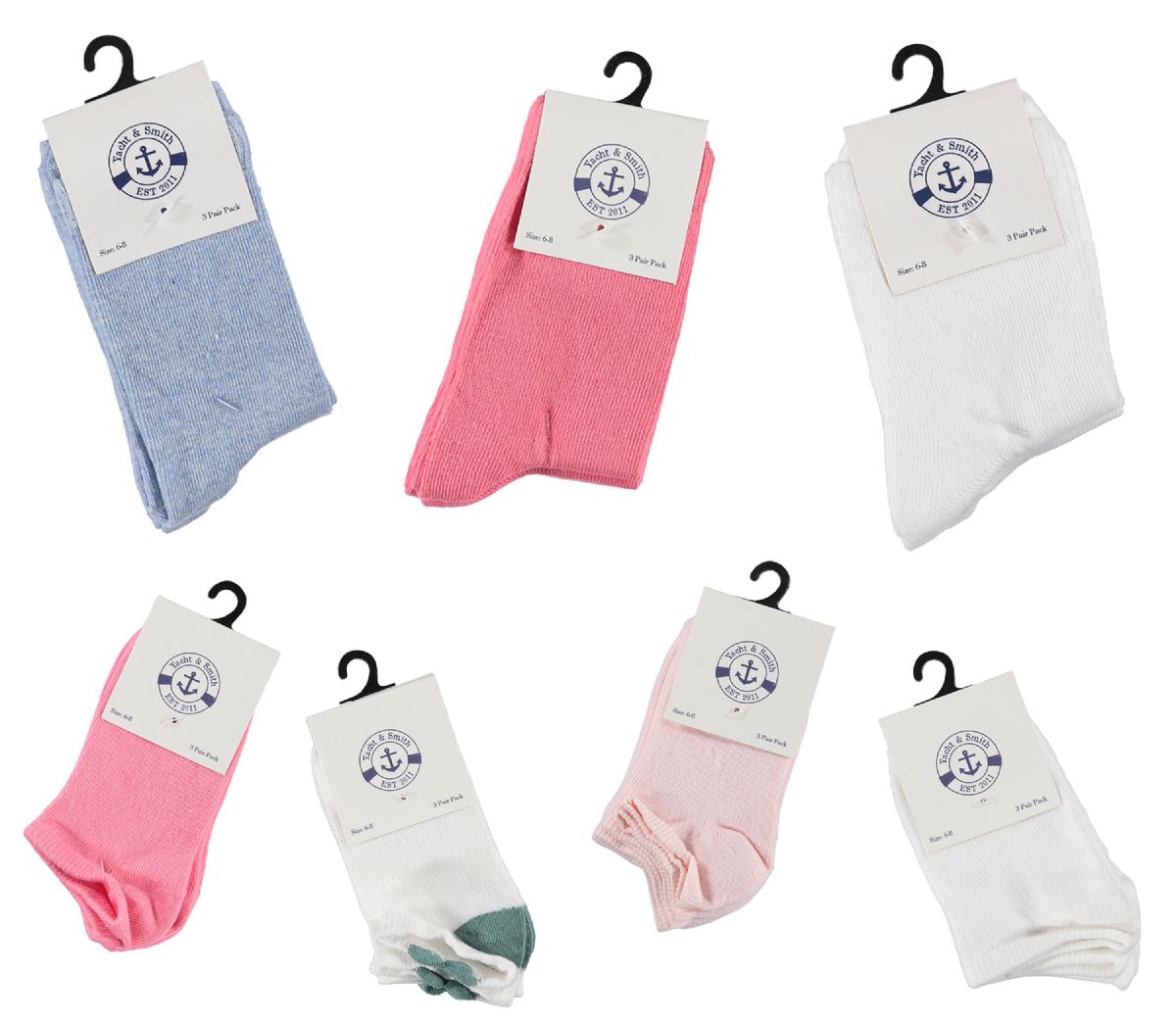 180 Bulk Sock Pallet Deal Mixed Assorted Random Colors For Men Women ...