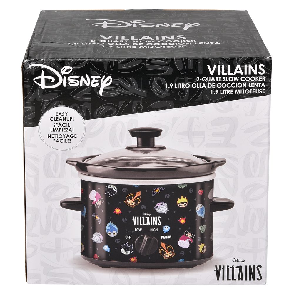 6 Bulk Disney Villains 2qt Slow Cooker - at - bluestarempire.com