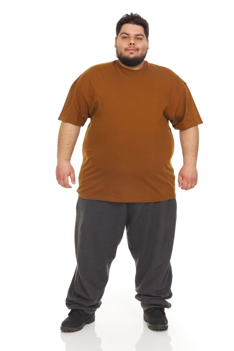 6 Bulk Mens Cotton Crew Neck Short Sleeve T-Shirts Mix Colors, 3X-Large ...