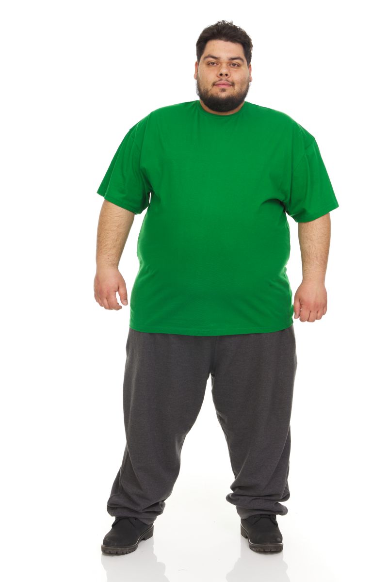 6 Bulk Mens Cotton Crew Neck Short Sleeve T-Shirts Mix Colors, 7X-Large ...