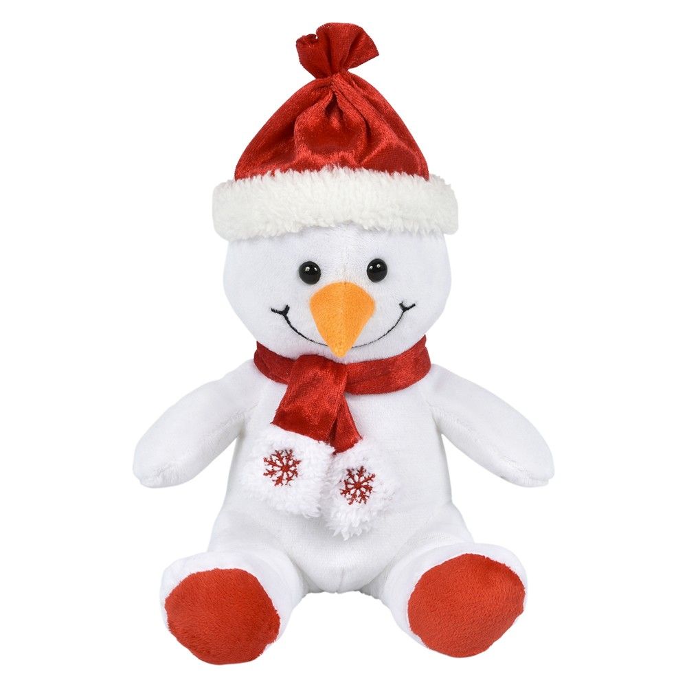 80 Bulk 8 inch Christmas Plush Characters With Scarf - at ...