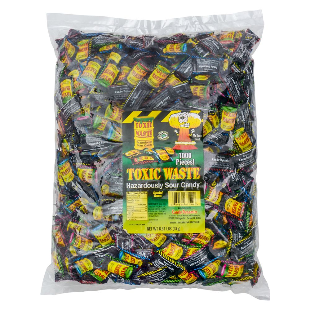 4000 Bulk Toxic Waste Assorted Sour Candy Bulk - at - bluestarempire.com