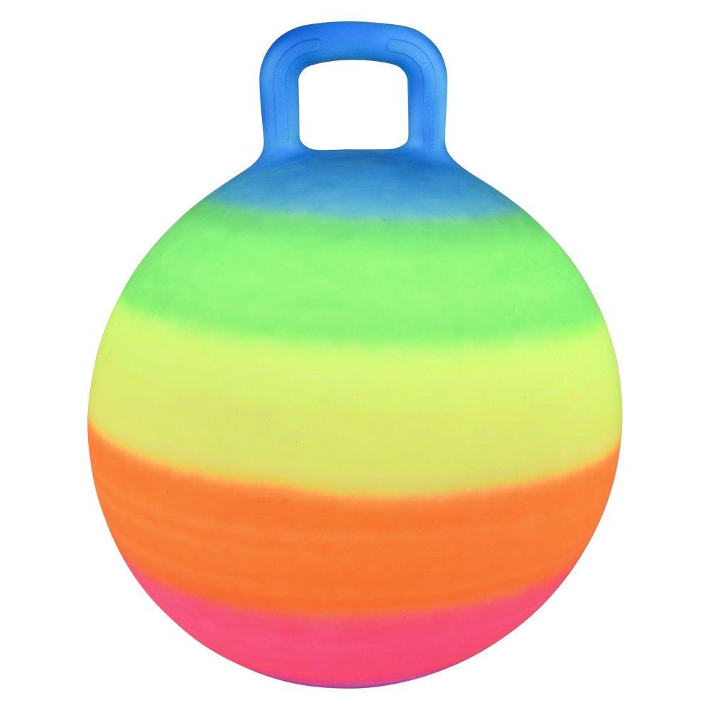 6 Bulk 18 inch Rainbow Hopper Ball - at - bluestarempire.com