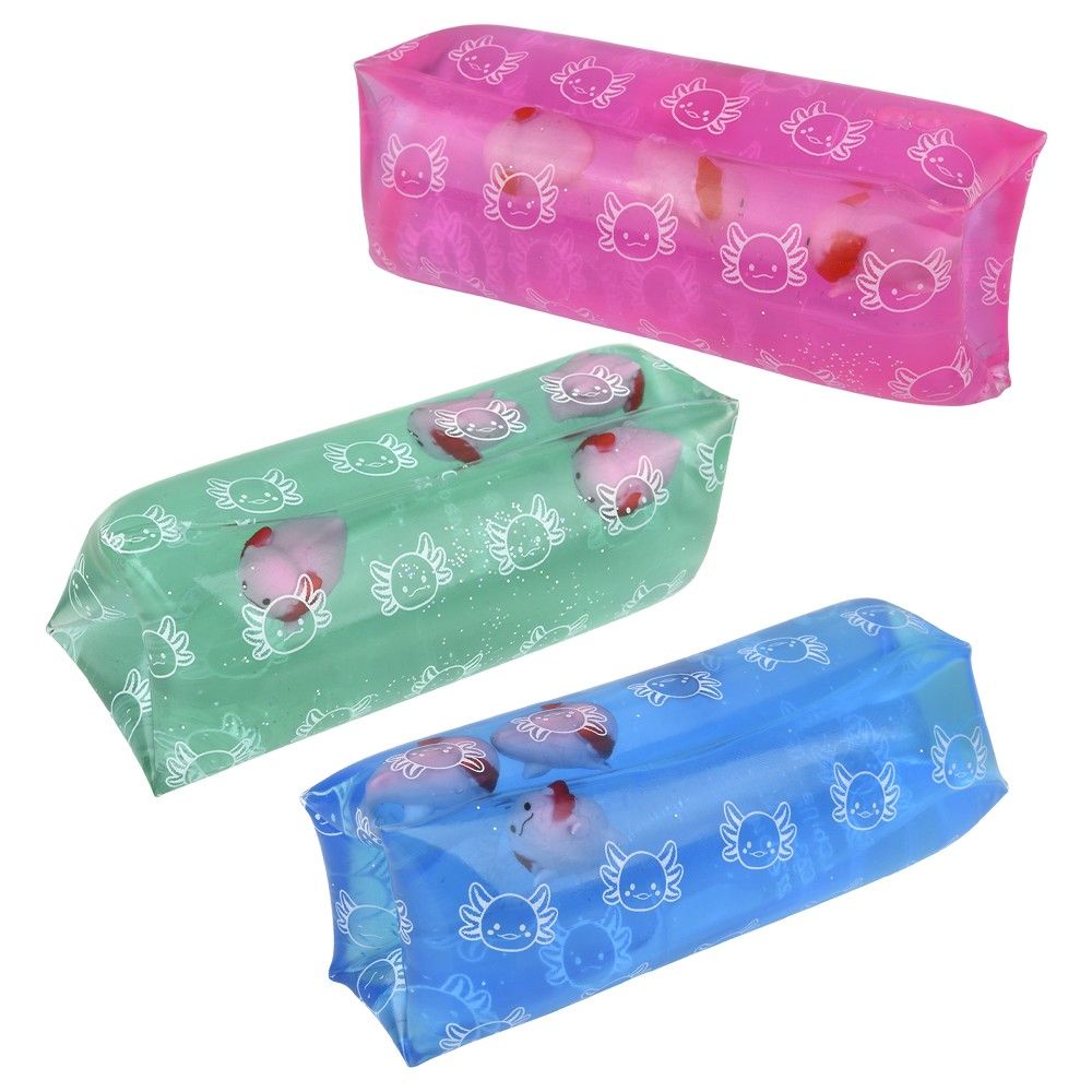 48 Bulk Jumbo Axolotl Water Wiggler 5" - at - bluestarempire.com
