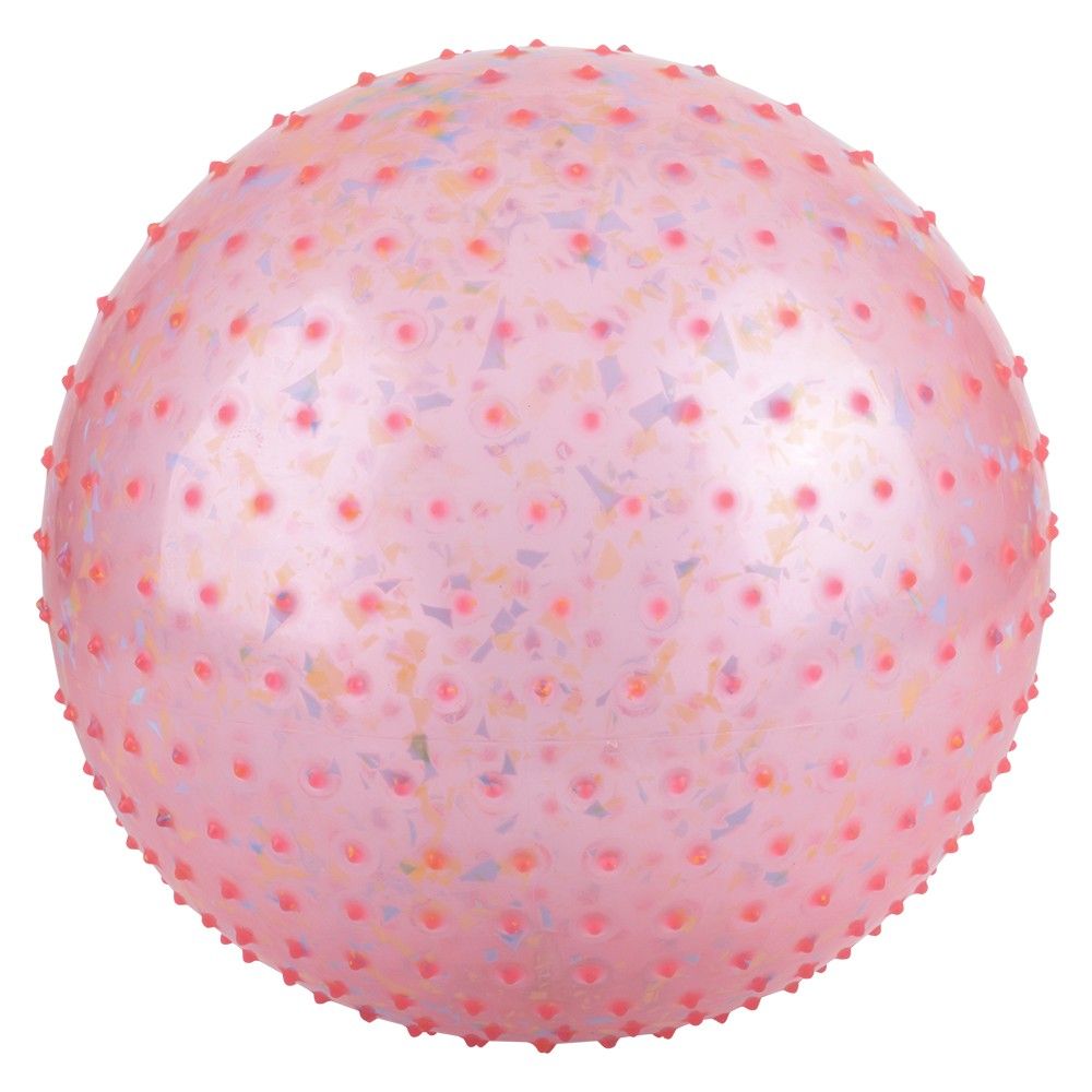 48 Bulk 18 inch Confetti Knobby Ball 48ct - at - bluestarempire.com