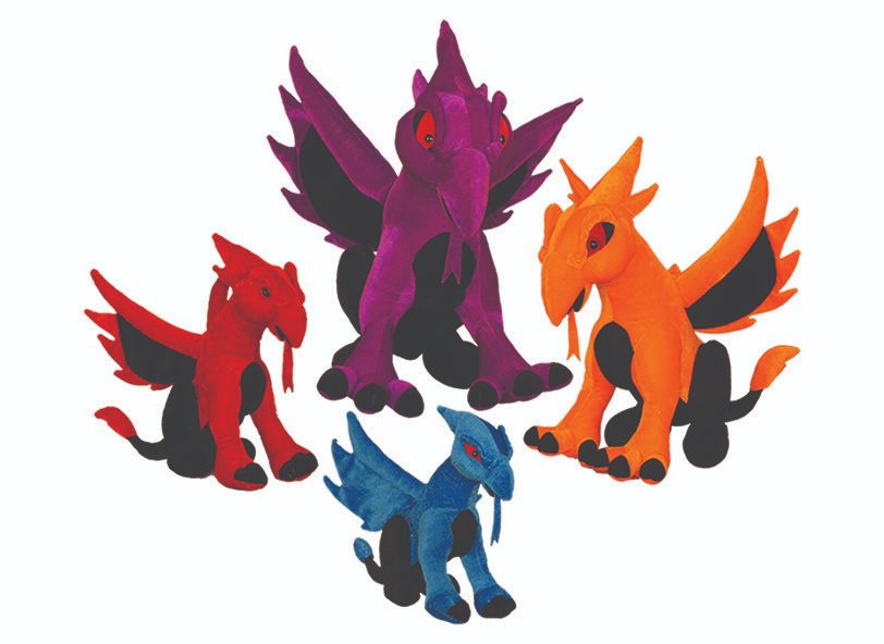 48 Bulk 11-17 inch Griff - Dragon Plush Toy - at - bluestarempire.com