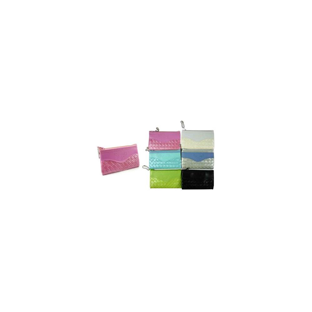 72 Bulk Assorted Color Coin Purse - at - bluestarempire.com