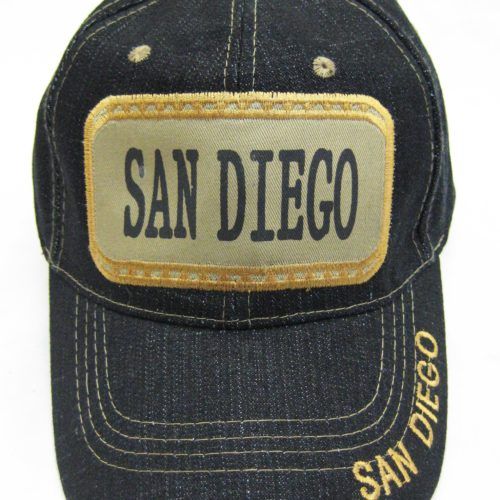 36 Bulk San Diego Baseball Cap - at - bluestarempire.com