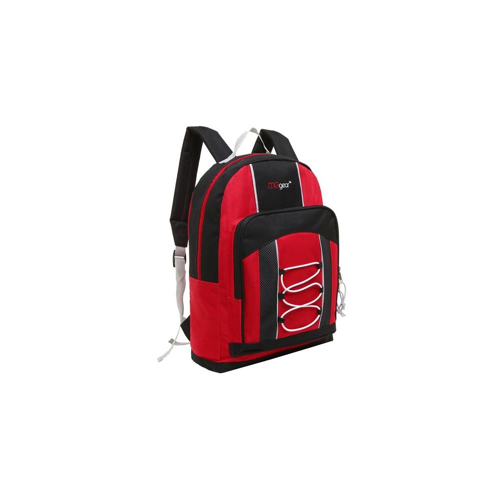 20 Bulk 15.5 Inch Bungee Pocket Elementary School Backpack For Kids ...