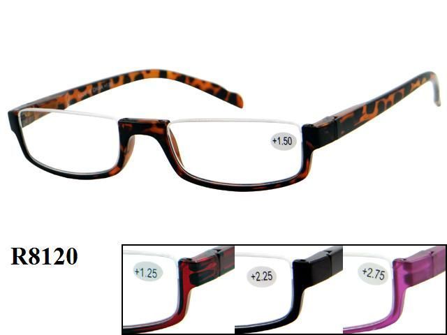 48 Bulk Round Plastic Reading Glasses Assorted - at - bluestarempire.com