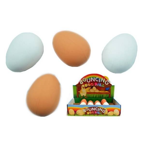 48 Bulk Rubber Bouncing Egg - at - bluestarempire.com