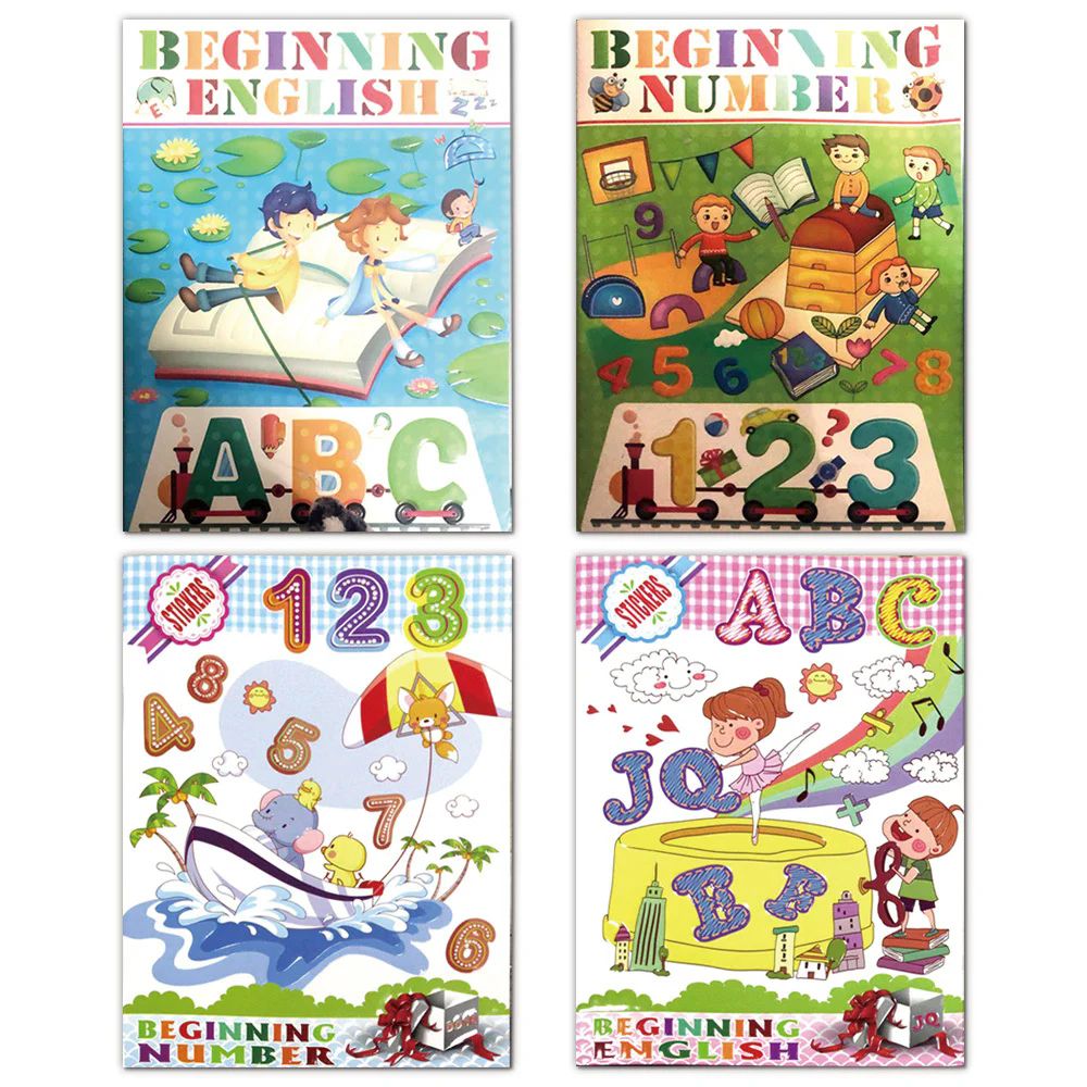 48 Bulk Kid's Learning Book Letters And Numbers - at - bluestarempire.com