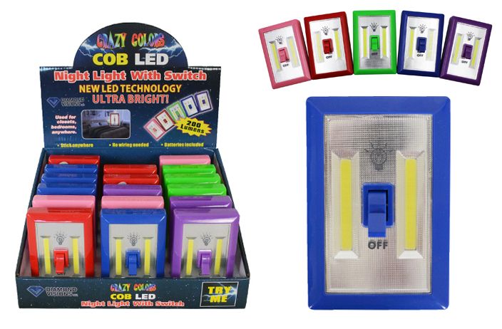18 Bulk Cob Led Crazy Color Light Switch Ultra Bright - at ...