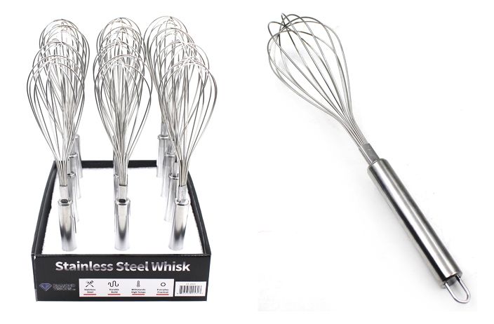 48 Bulk Stainless Steel Whisk - at - bluestarempire.com