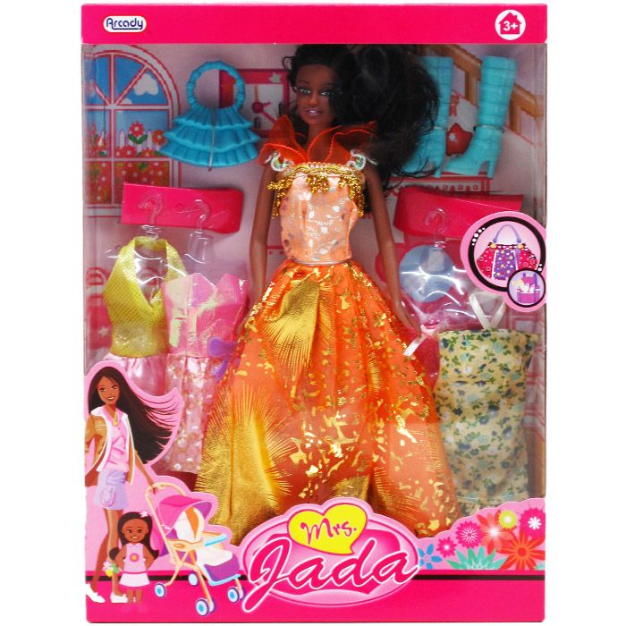12 Bulk 11.5" Jada Doll W/ Accss In Window Box - at - bluestarempire.com