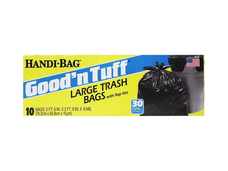 24 Bulk 10 Count 30 Gallon Good And Tuff Large Trash Bags - at ...