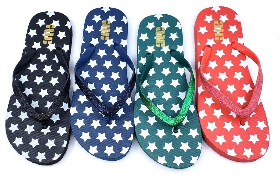 48 Bulk Kids Star Struck Flip Flop - at - bluestarempire.com
