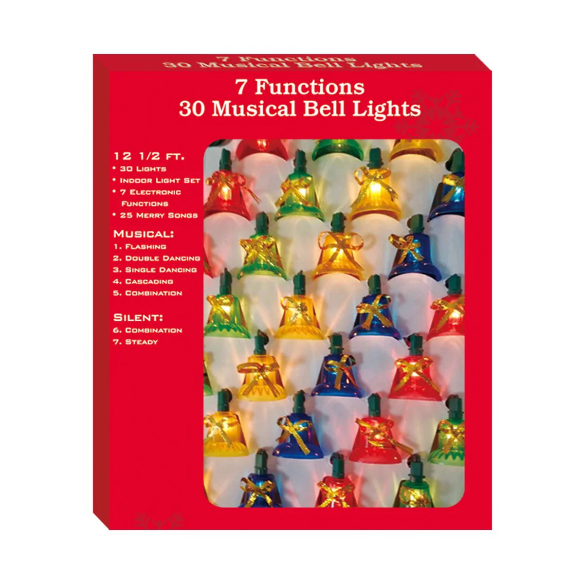12 Bulk 30 Musical Led Bell Lights With 7 Functions - at ...