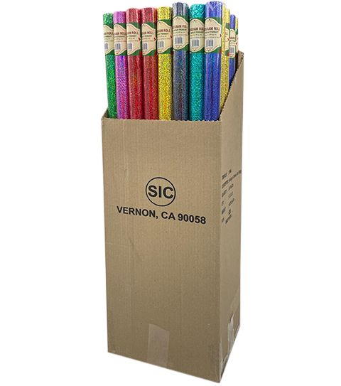 48 Bulk Everyday Gift Wrap Rolls 17.5 Sq ft - at - bluestarempire.com