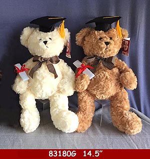 40 Bulk Grad Plush Teddy Bears - at - bluestarempire.com