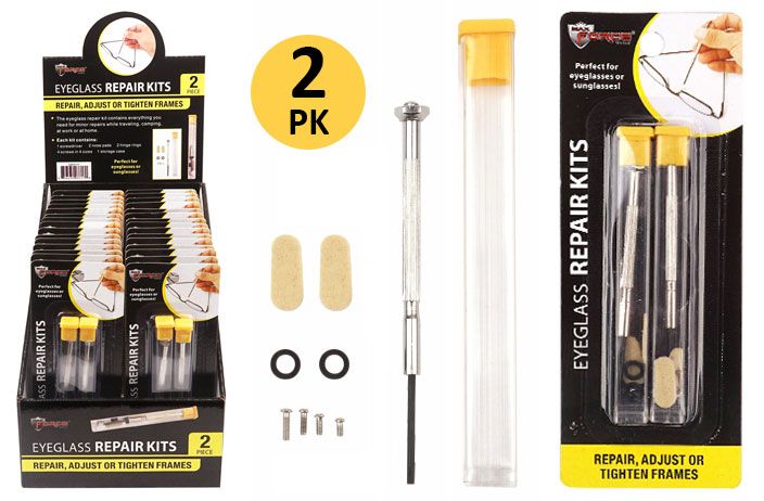 30 Bulk 2 Pack Eyeglass Repair Kit - at - bluestarempire.com