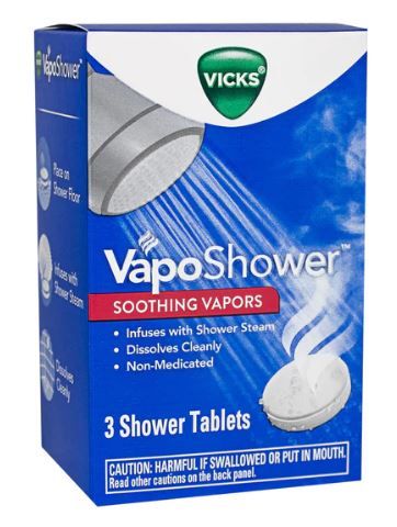 12 Bulk Vicks VapoShower Steamers Shower Tablets - 3 ct. - at ...