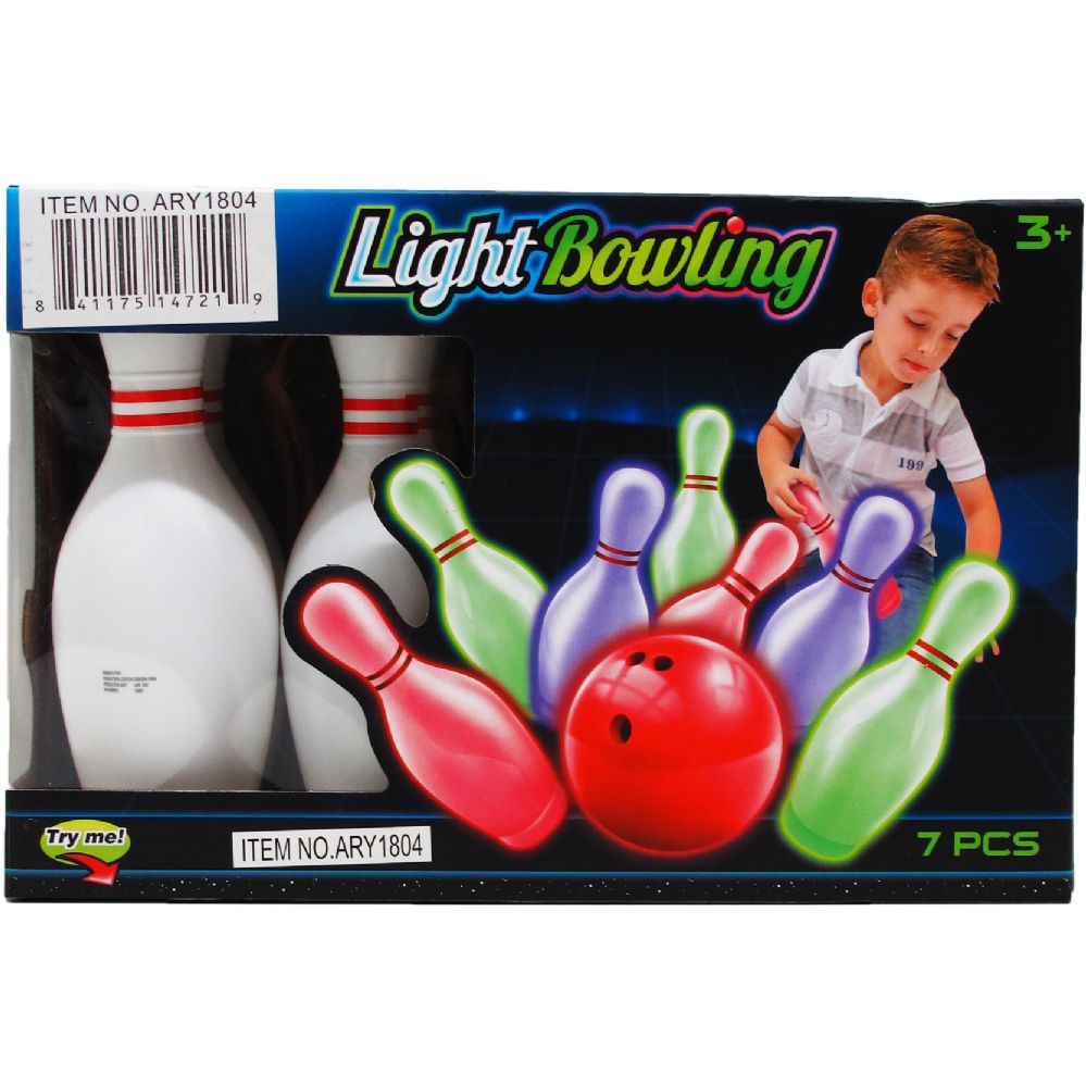 12 Bulk Bowling W/ Balls & Accss In Window Box - at - bluestarempire.com