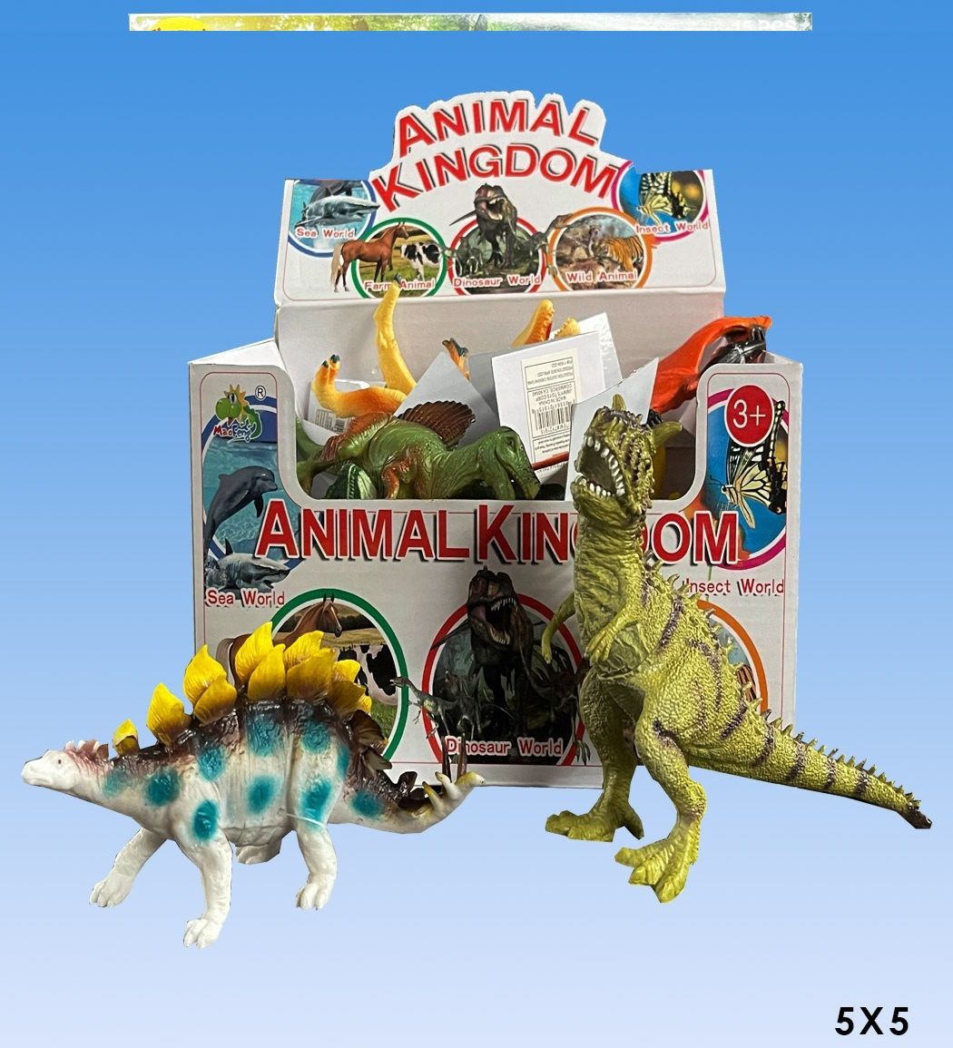 48 Bulk 7 Inch Dino In Display Box - at - bluestarempire.com