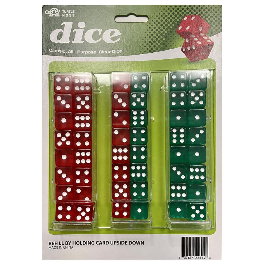 60 Bulk Dice Board 48 ct - at - bluestarempire.com