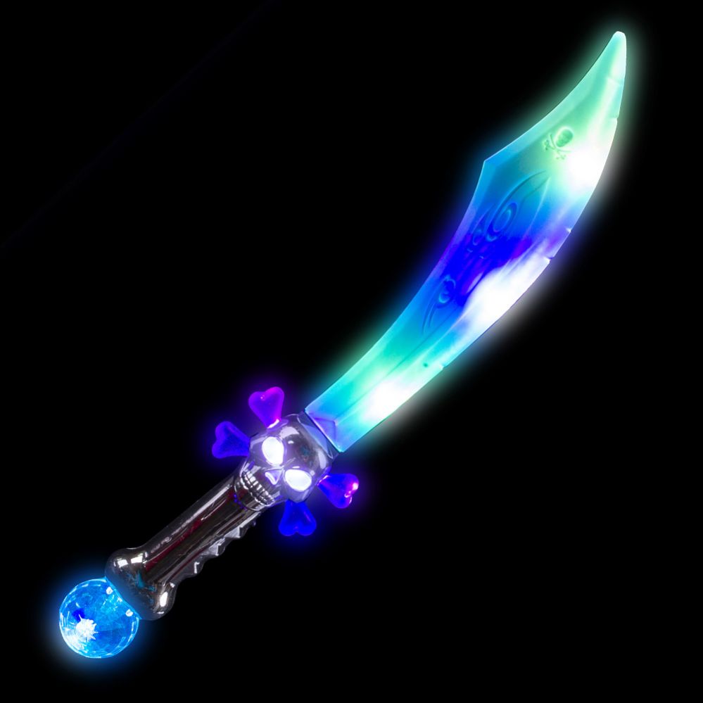48 Bulk 23" LighT-Up Buccaneer Sword - at - bluestarempire.com