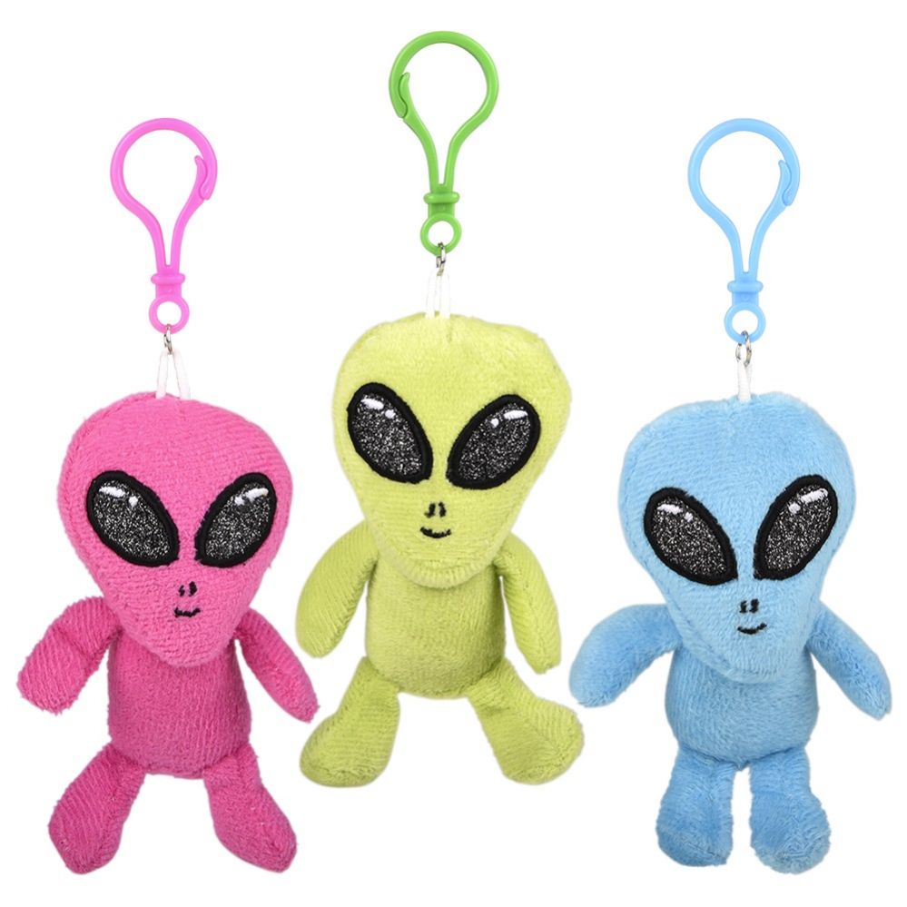 288 Bulk 3" Galactic Alien Backpack Clip - at - bluestarempire.com