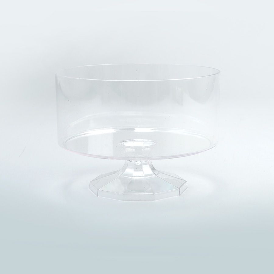 36 Bulk Plastic Trifle Pedestal Container 4 inch - Clear - at ...