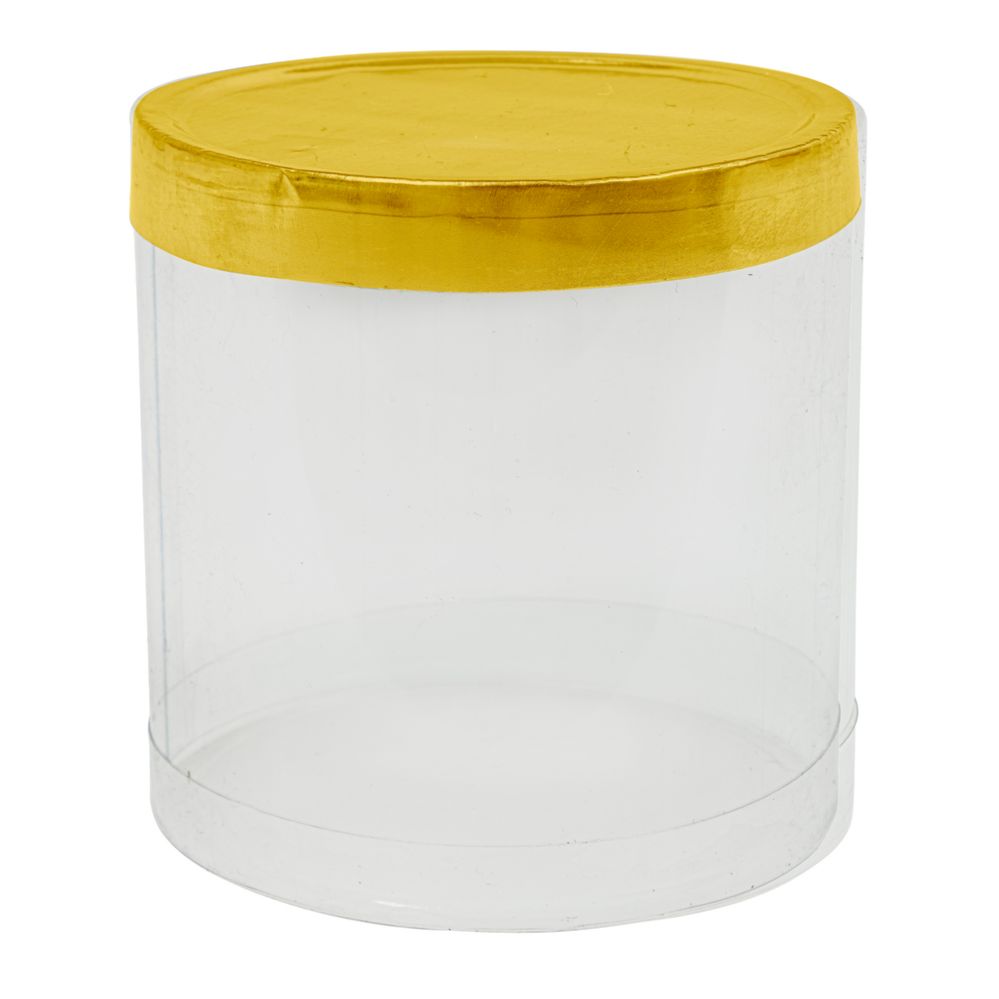 24 Bulk Cylinder Pvc Container 2 inch 12pc/pack - Gold - at ...