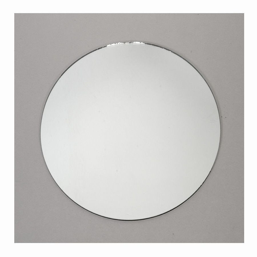 24 Bulk Round Glass Centerpiece Mirror 11 inch - at - bluestarempire.com
