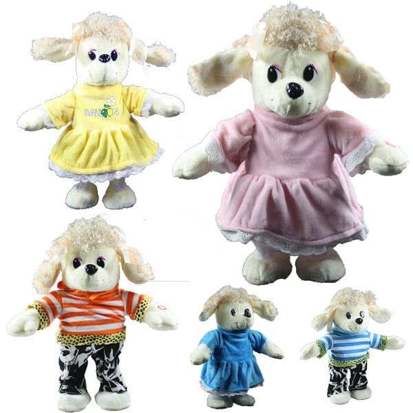 12 Bulk Dancing Plush Toys With Assorted Styles - at - bluestarempire.com