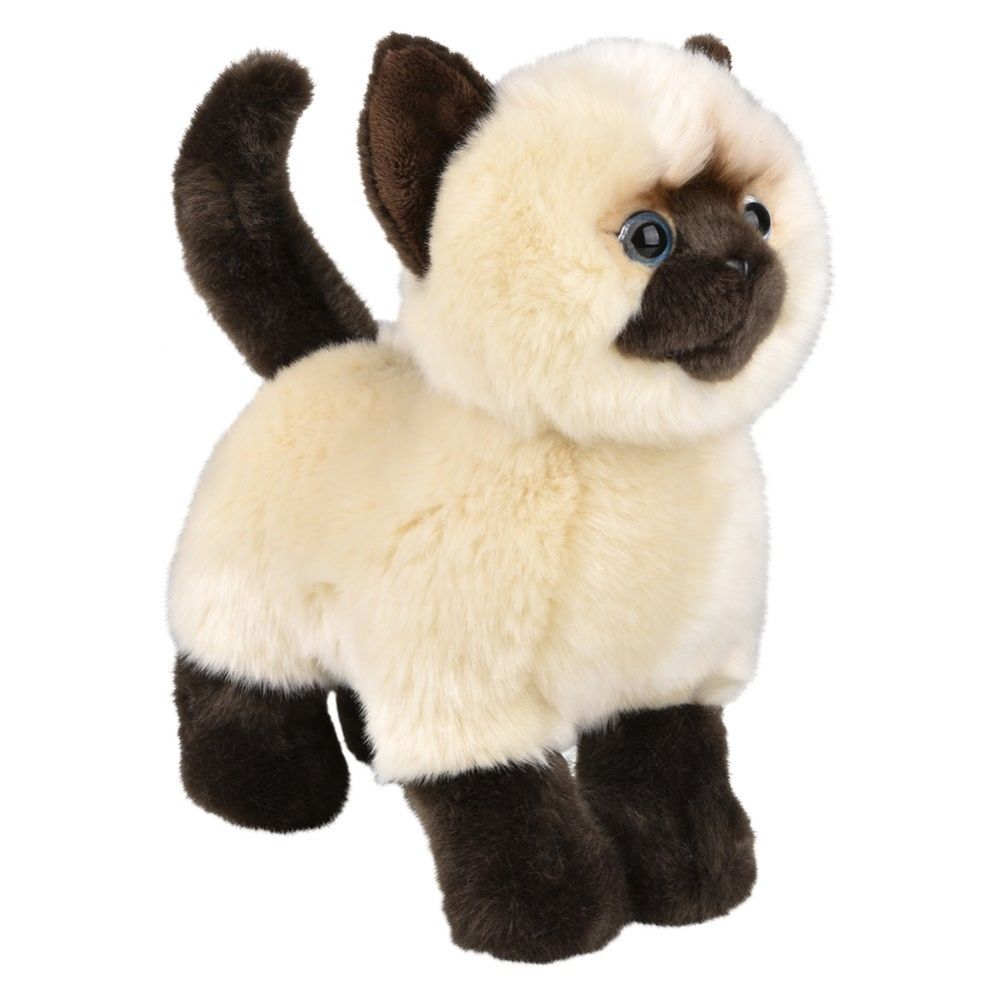 12 Bulk 12 inch Heirloom Standing Siamese Cat - at - bluestarempire.com