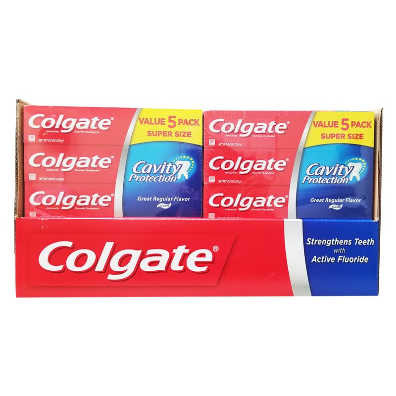 40 Bulk Colgate Toothpst Regular Cavity 8 oz - at - bluestarempire.com