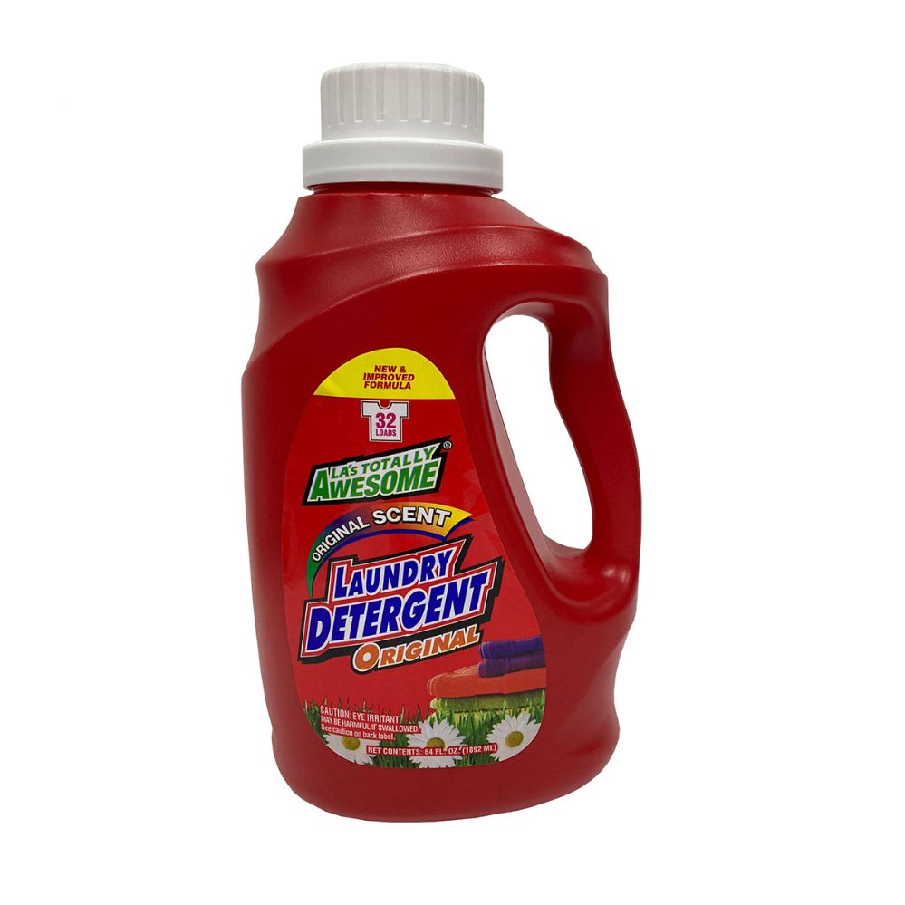 8 Bulk 64 Oz La's Totally Awesome Laundry Detergent Liquid, Original ...