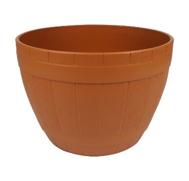 15 Bulk Bh Pl Terracotta Flower Pot 11.8x7.8in - at - bluestarempire.com