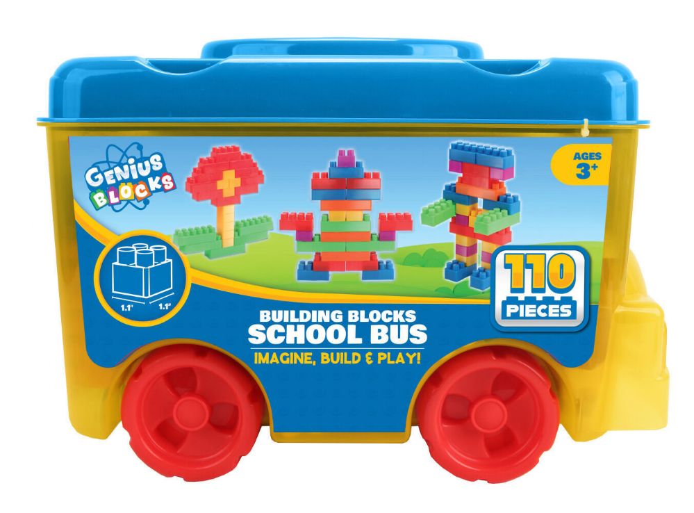 6 Bulk Bus With Blocks 110pcs - at - bluestarempire.com