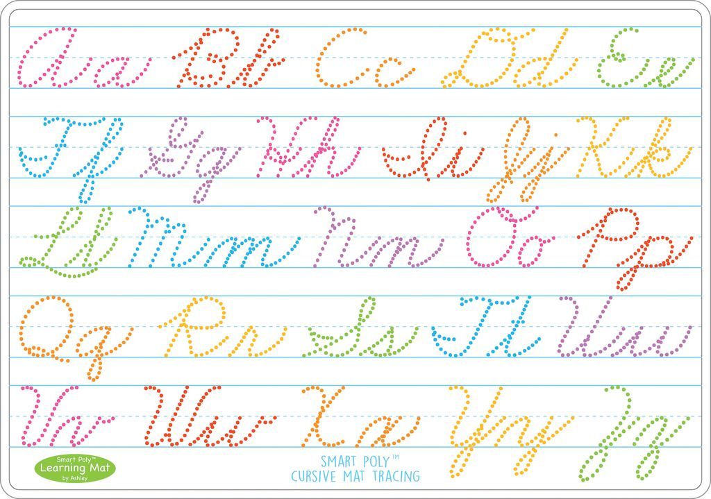 24 Bulk Smart Poly Learning Mat 12 inch x 17 inch, DoublE-Sided ...