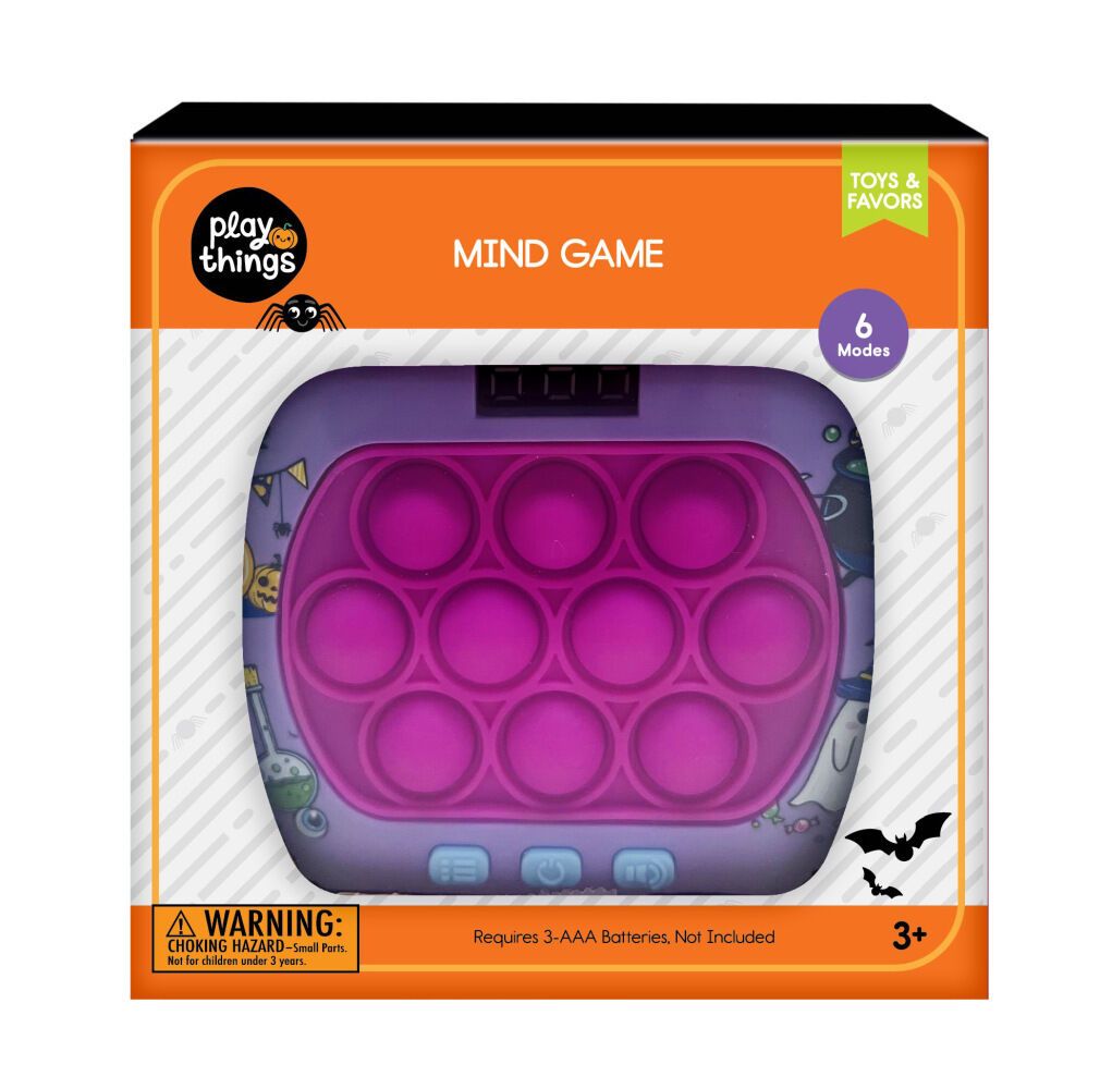 12 Bulk Electronic Push Pop Game With Light And Sound - at ...